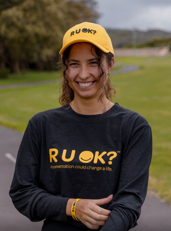 Long Sleeve T-Shirt - R U OK? Merchandise
