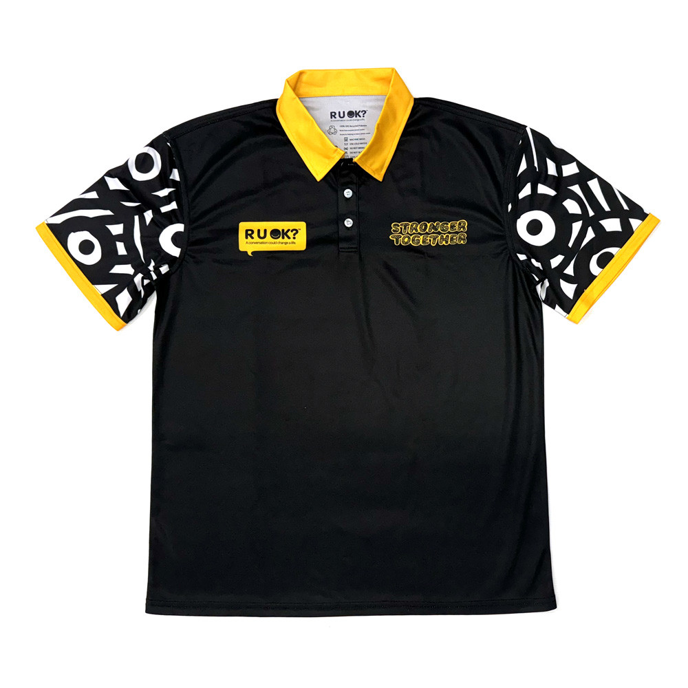Stronger Together Polo Shirt - R U OK? Merchandise