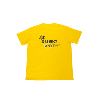 Yellow R U OK? T-Shirt (Unisex) - R U OK? Merchandise