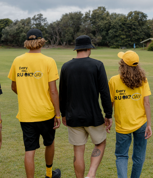 Long Sleeve T-Shirt - R U OK? Merchandise