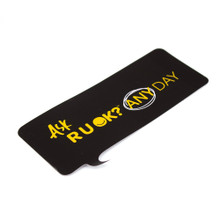 Outdoor Vinyl Sticker (pack of 10) - R U OK? Merchandise