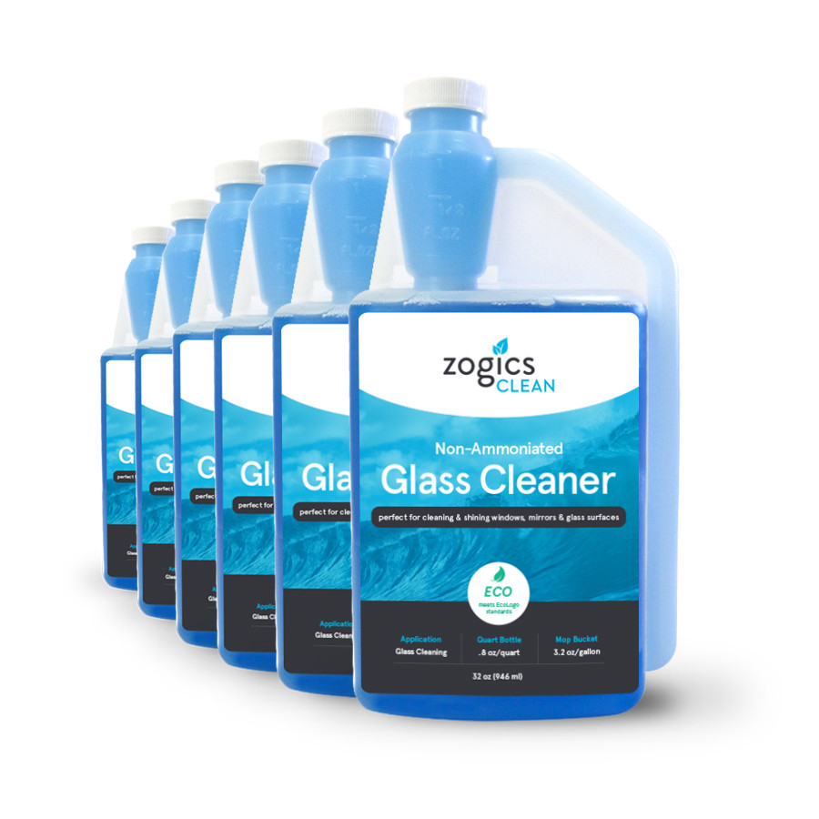 Zogics Non-Ammoniated Glass Cleaner 32 oz | Single