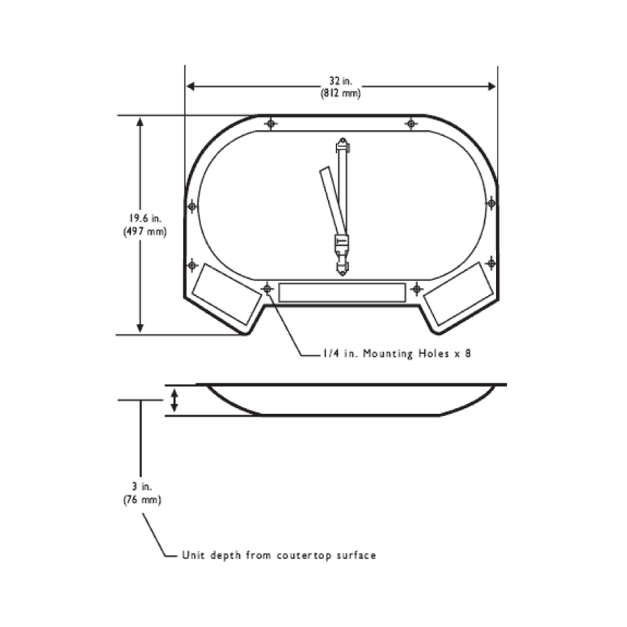 Compact and Reliable Baby Changing Station