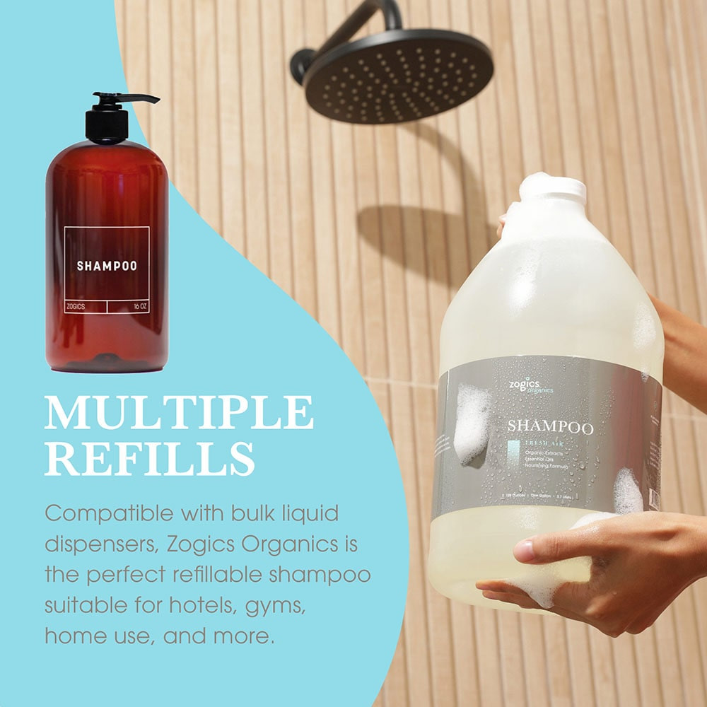 Zogics Organics | Fresh Air Shampoo | Zogics