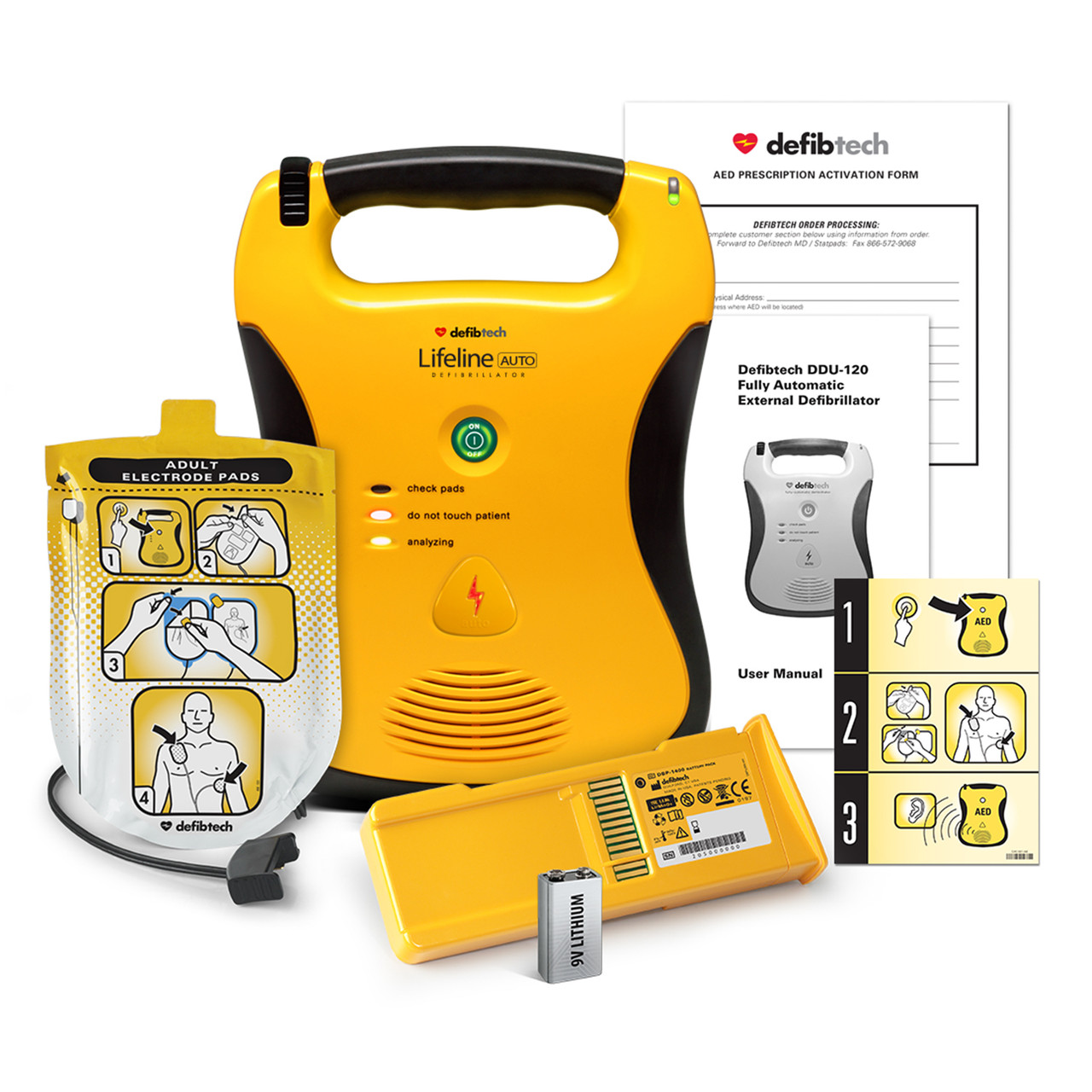 Defibtech Lifeline AED | Defibtech Lifeline Auto AED Kit