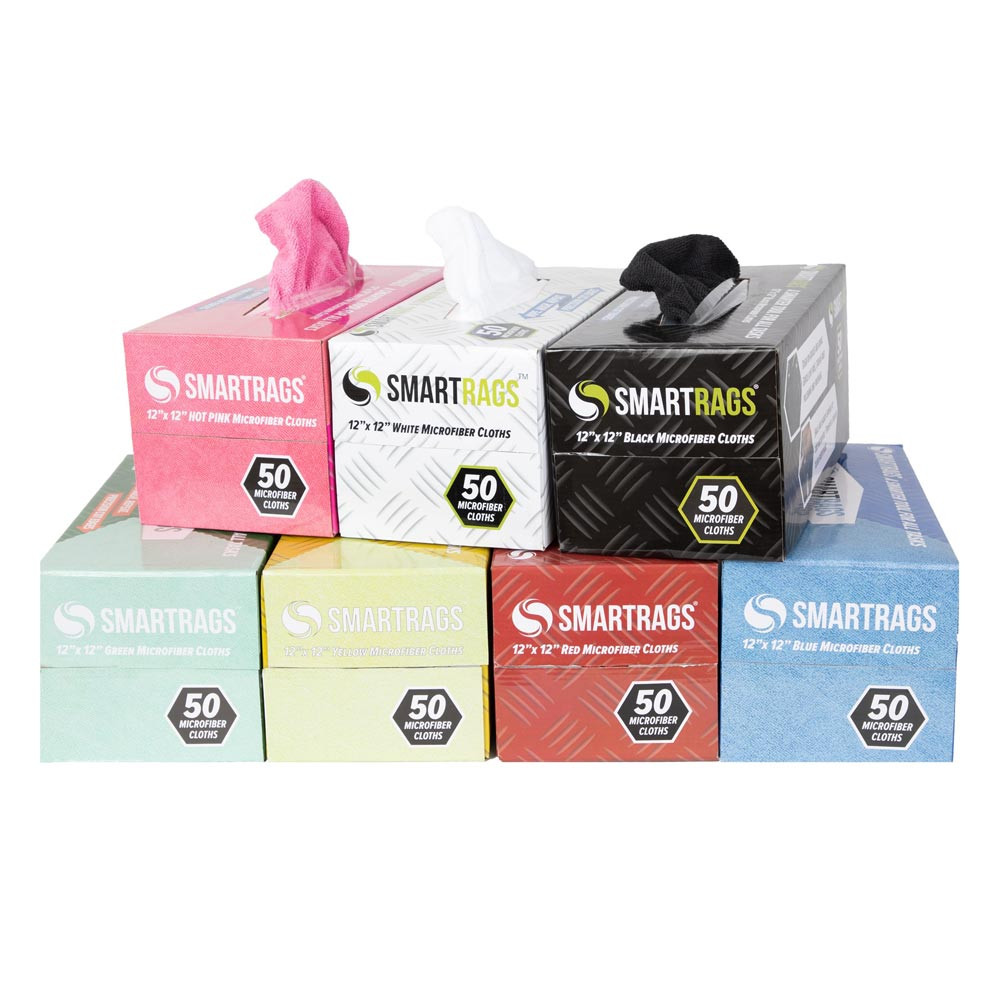 SmartRags® Microfiber Cloths | Compact and Consumer-Friendly