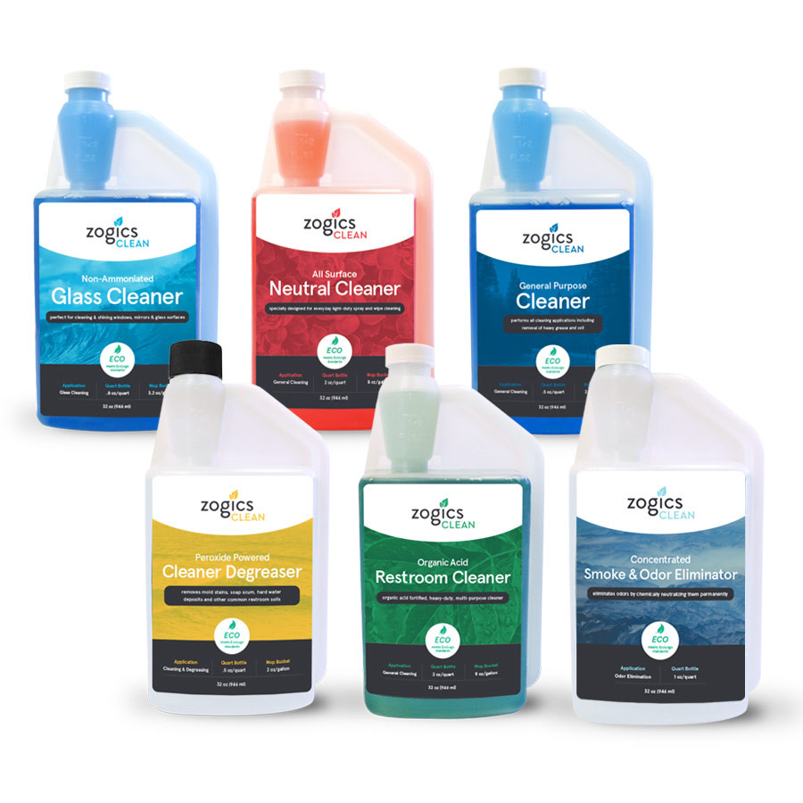 Zogics DIY Bundle: Cost-saving & Eco-friendly Cleaning Solution