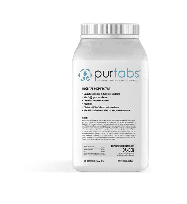 Protexus PURTABS ESPT13.1G | Buy Sanitizing Tablets at Zogics