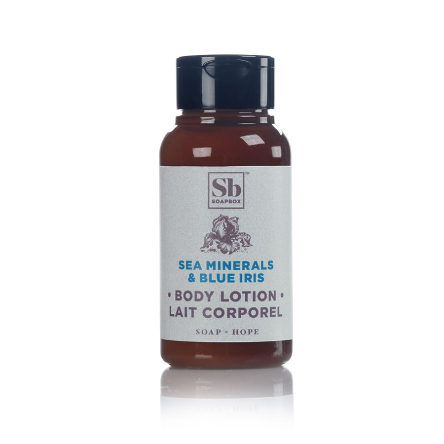 Soapbox Lotion | Sea Minerals & Blue Iris Body Lotion