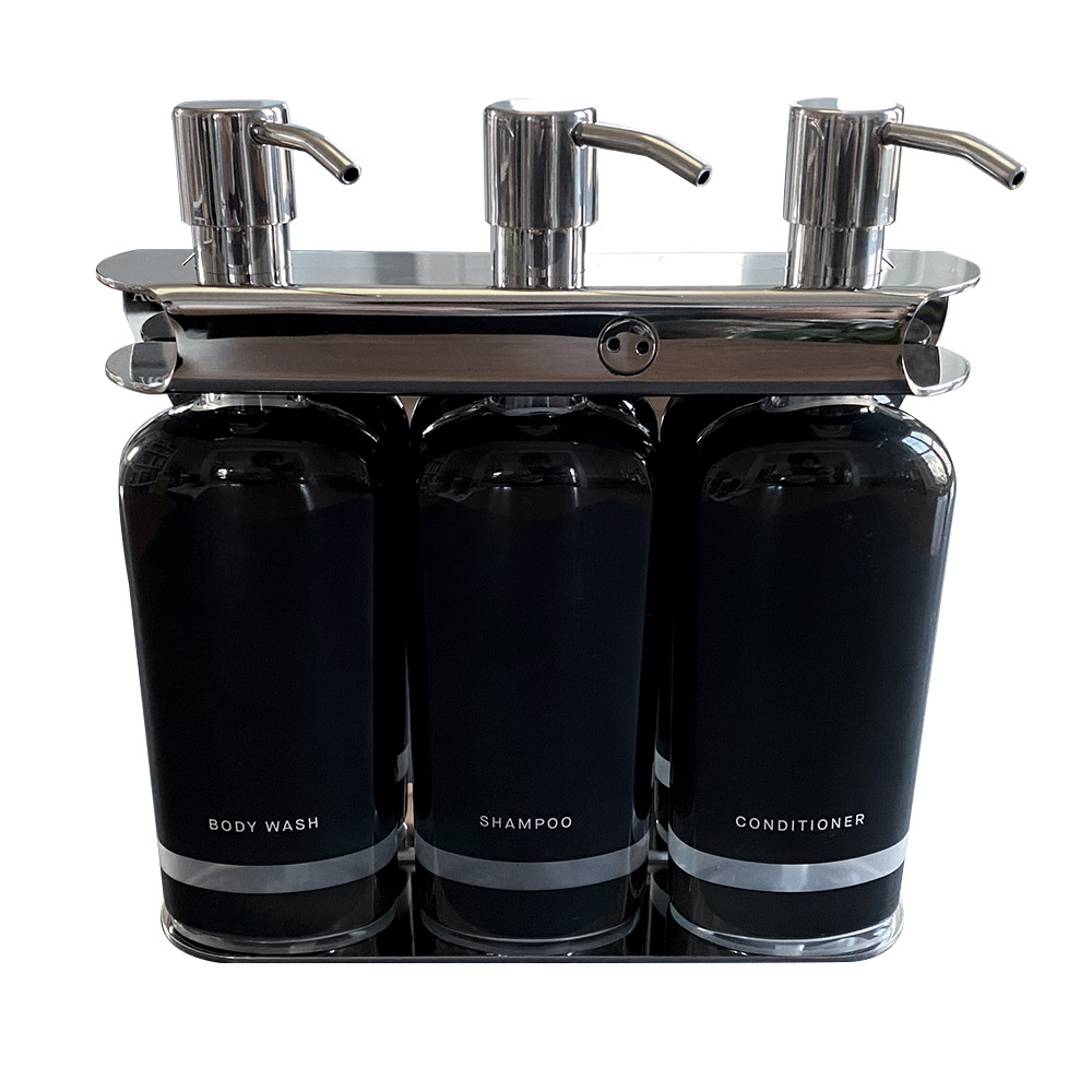 Wall Mounted Triple Dispenser | Aquamenities
