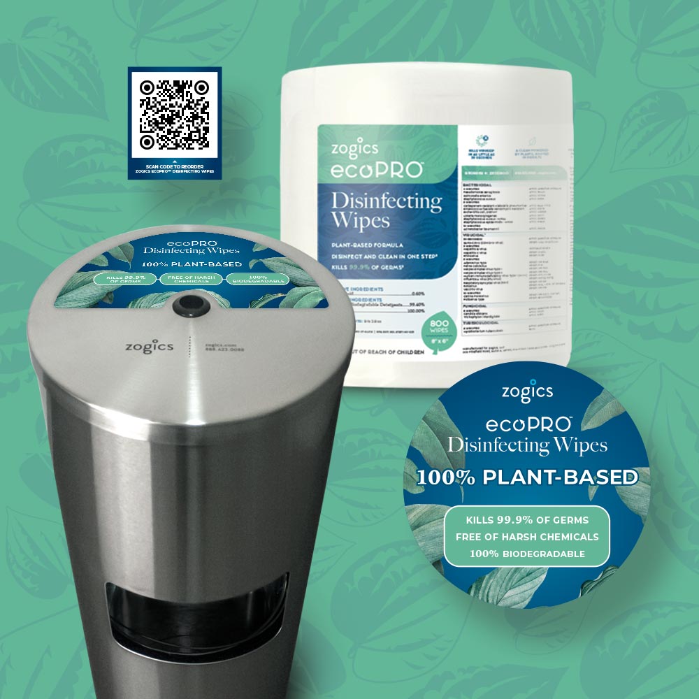 ecoPRO Plant-Based Disinfecting Wipes | Eco-Friendly Collection