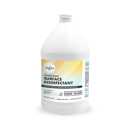 Commercial Disinfectant Comparison Chart | Zogics