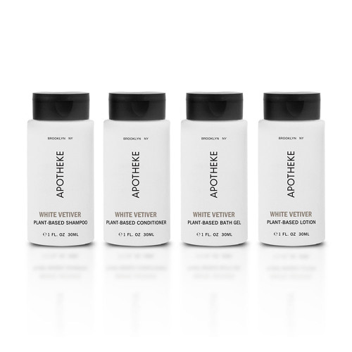 Apotheke White Vetiver Bath & Body Care Amenities Collection