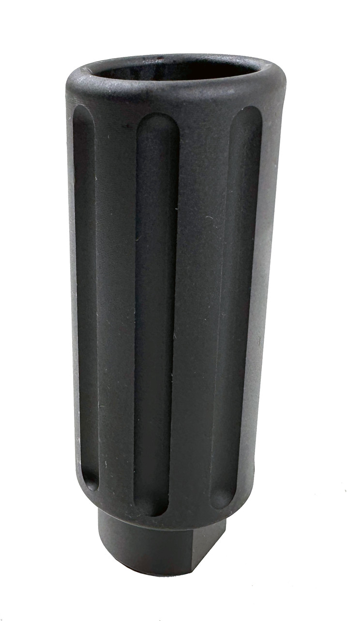 5.56 1/2-28 Fluted Slim Line Flash Can
