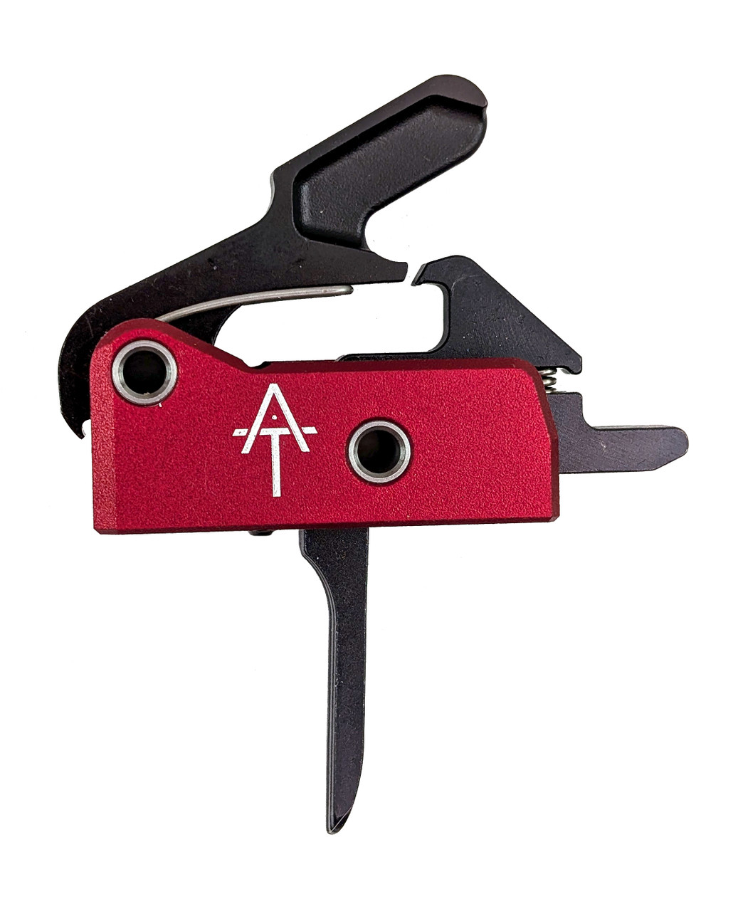 Red Cased Drop-In AR Platform Straight Trigger