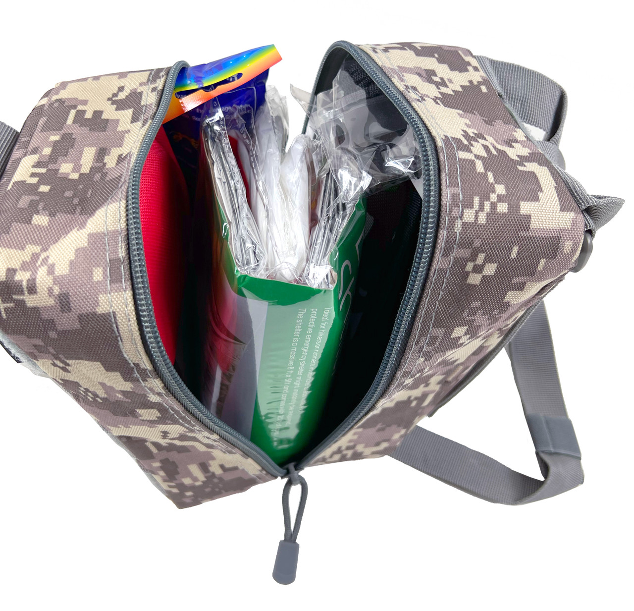 Large Tan Camo Emergency Kit
