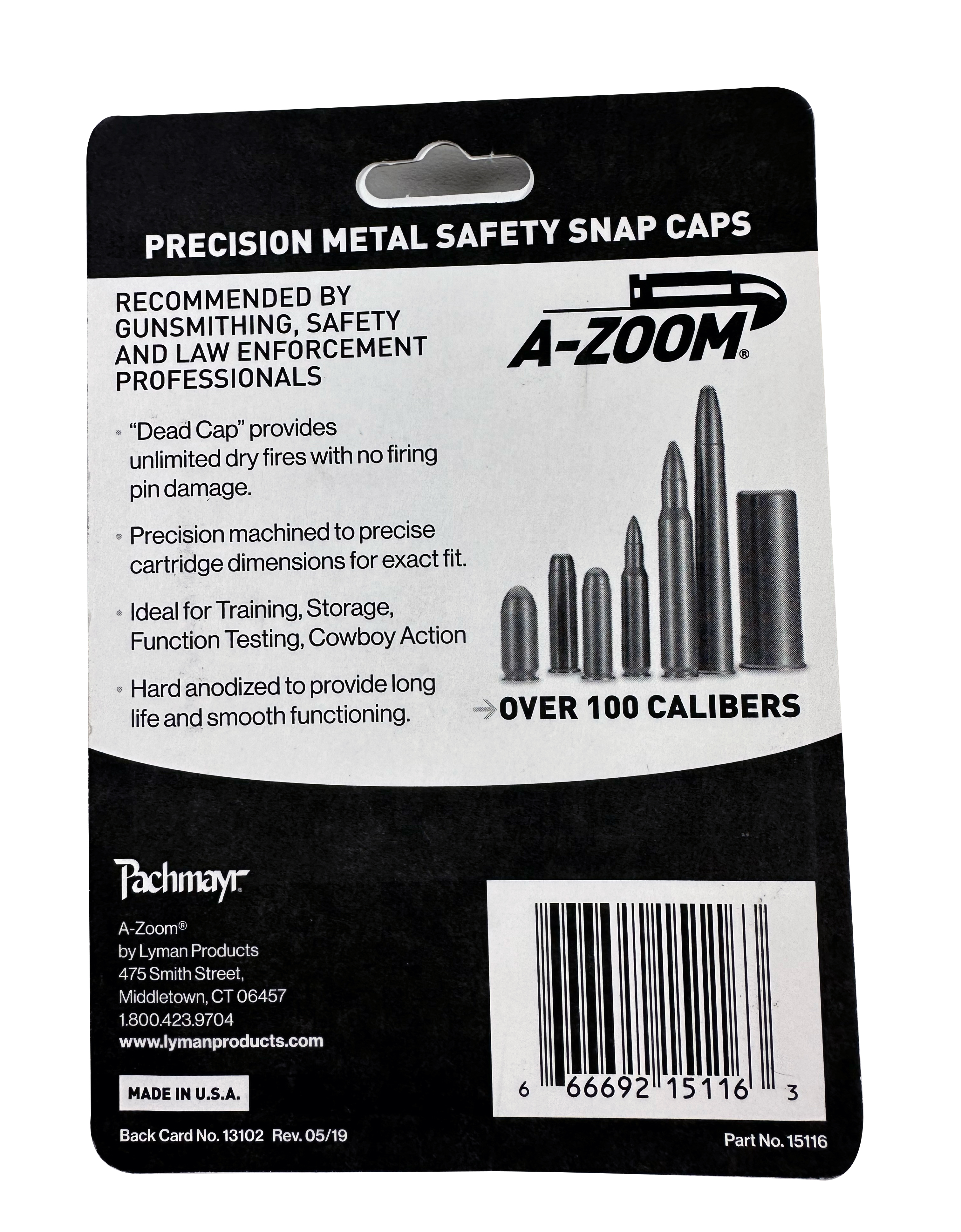 9mm Snap Cap