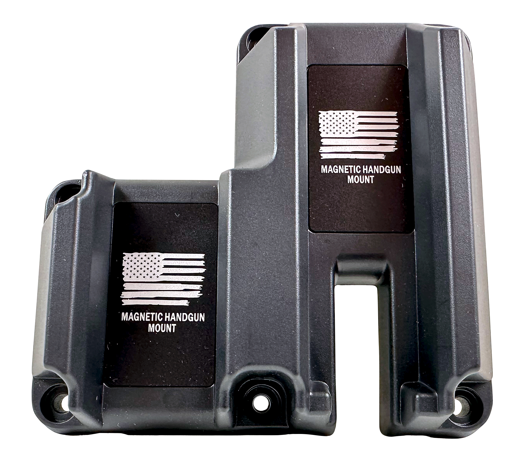 Magnetic Rail Handgun Magnet with Magazine Holder