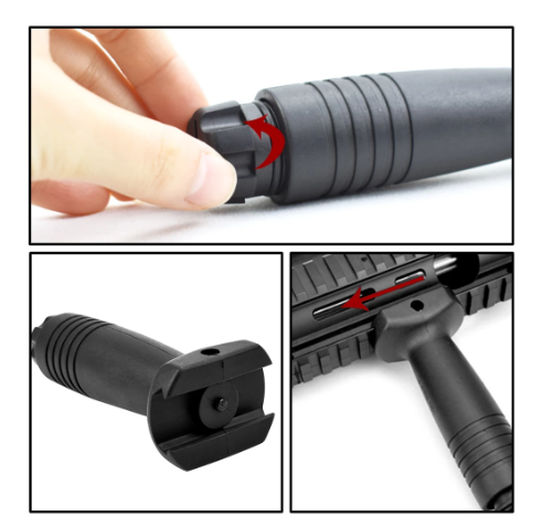 Aggressive Sleek Forward Grip