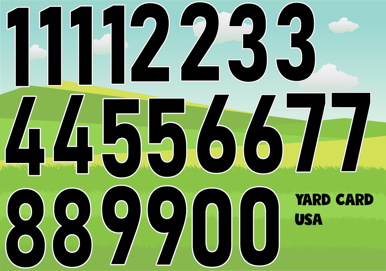 22 Piece Xl Number Set