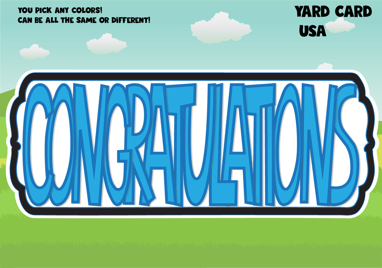 Madison Congratulations Buy Yard Card Supply Wholesale