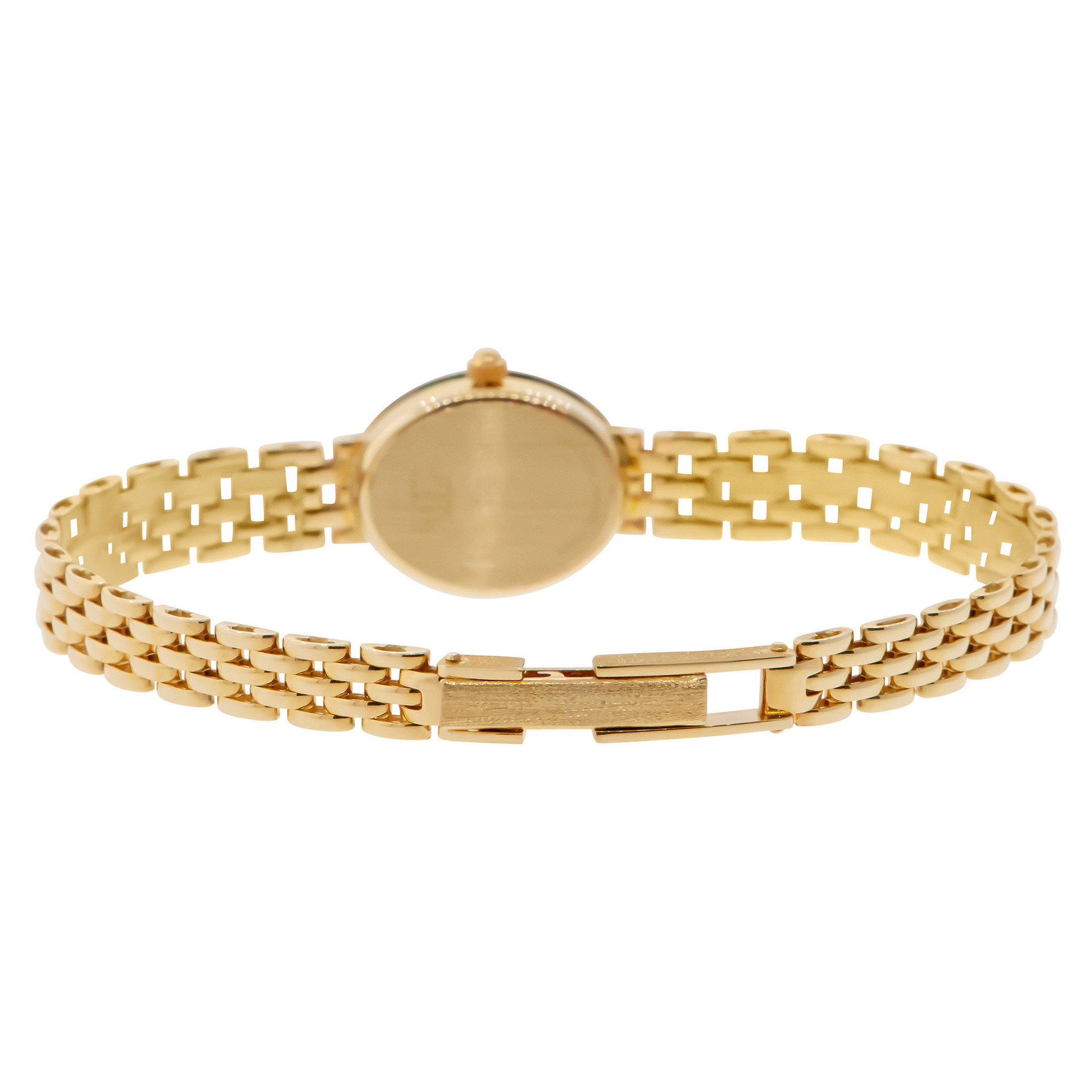 14k Gold Italian Ladies Diamond Panther Watch 16mm-6mm | SARRAF.COM