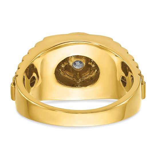 18k Gold Rolex Design Solitaire Diamond Ring 2.00 CTW VVS1 G Color ...