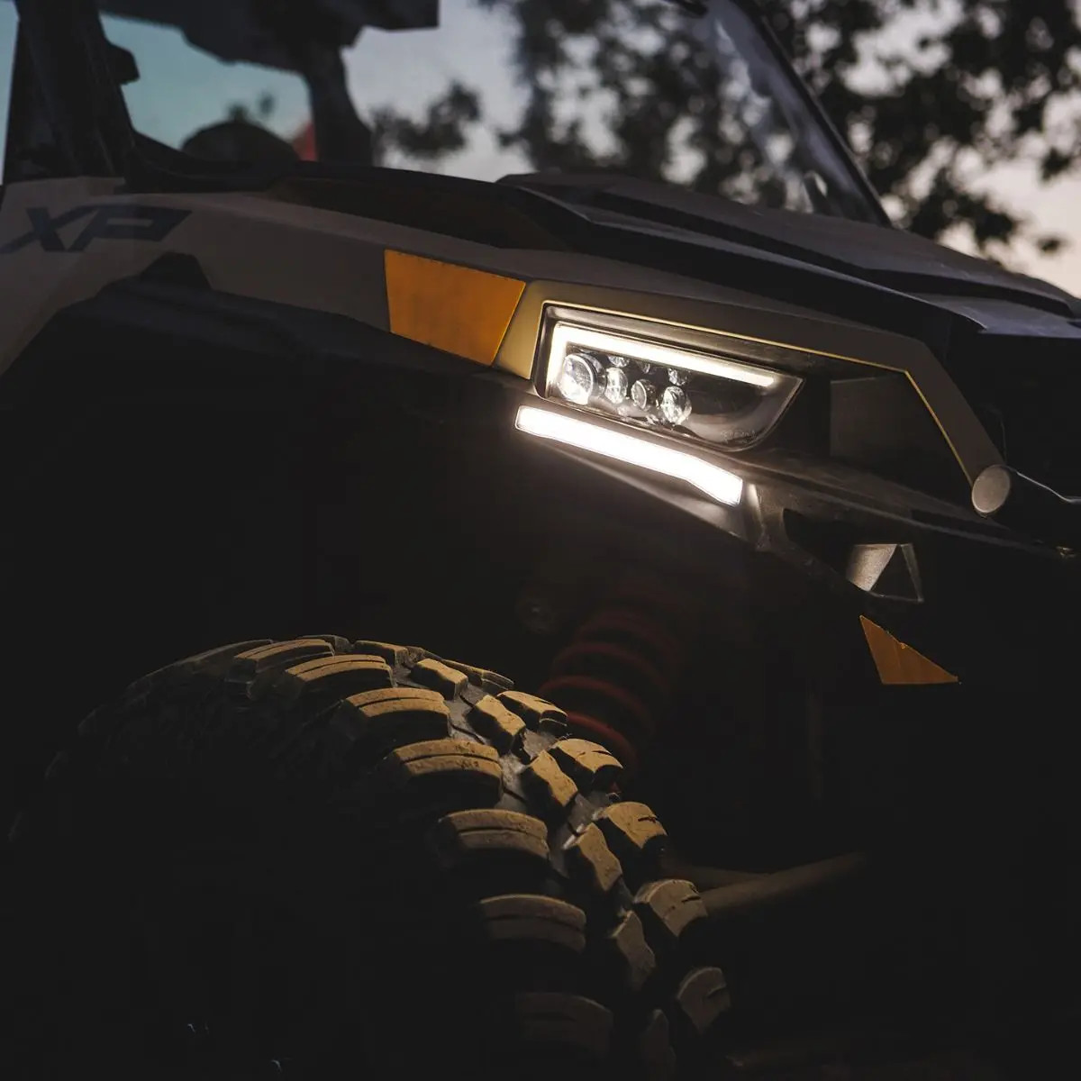 Polaris General Plug & Play Apex Lights (White Running Lights) | UTV Direct
