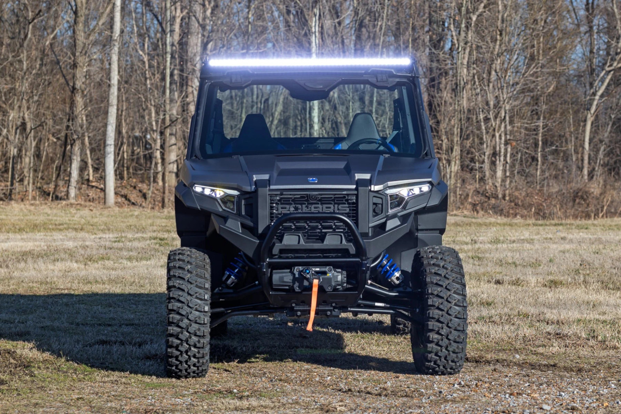 Polaris XPEDITION 50" Single Row LED Light Bar Roof Mount Kit | UTV Direct