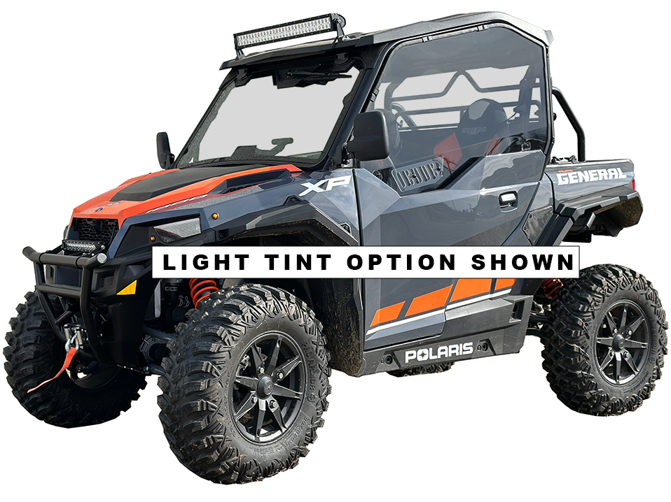 Polaris General - Polycarbonate Upper Door Kit | UTV Direct