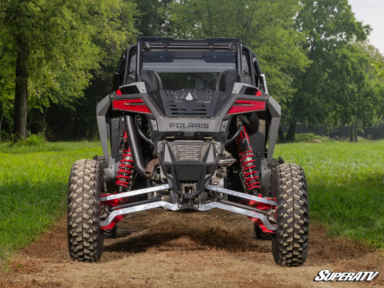 Polaris RZR Turbo R Rear Vented Windshield | UTV Direct