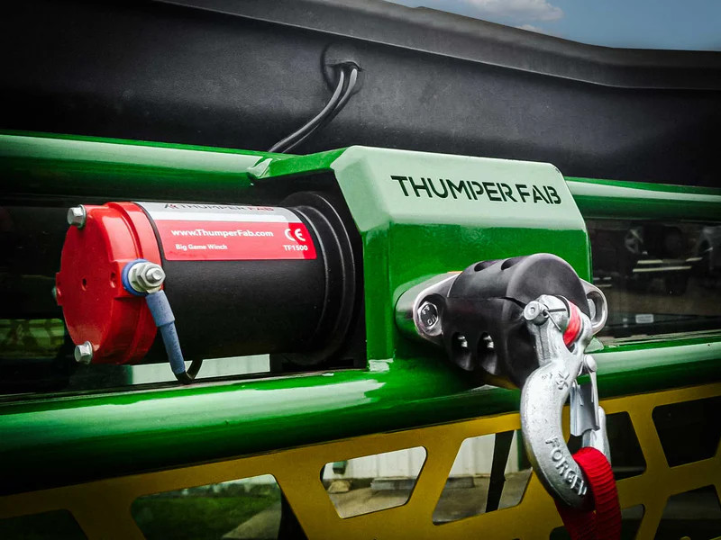 John Deere Gator Winch Headache Rack | UTV Direct