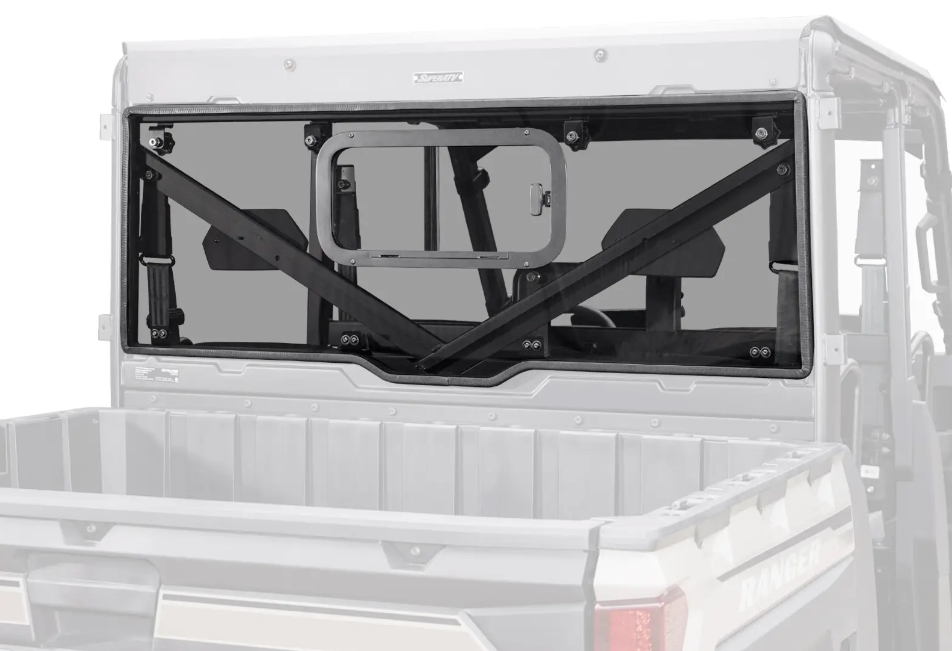Polaris Ranger XP 1000 Sliding Rear Windshield | UTV Direct