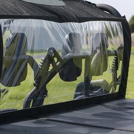 Yamaha Viking Rear Window (Black) | UTV Direct