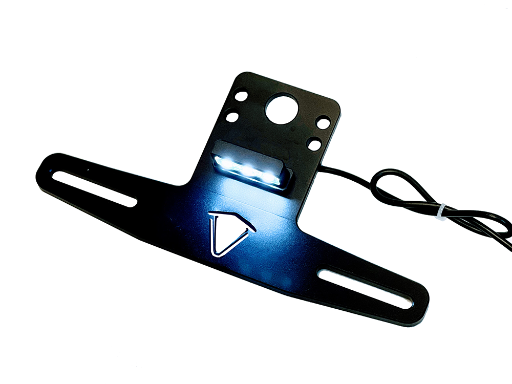 UTV Aluminum Lighted License Plate Bracket | UTV Direct