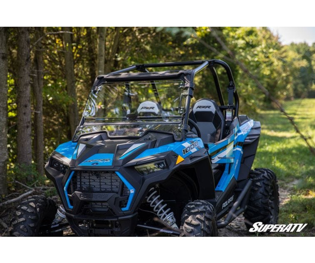 Polaris RZR 900 / 1000 Scratch Resistant Flip Windshield | UTV Direct