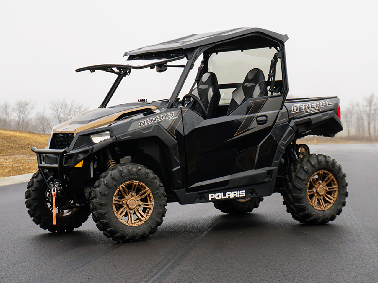 Polaris General Scratch Resistant Flip Windshield Utv Direct