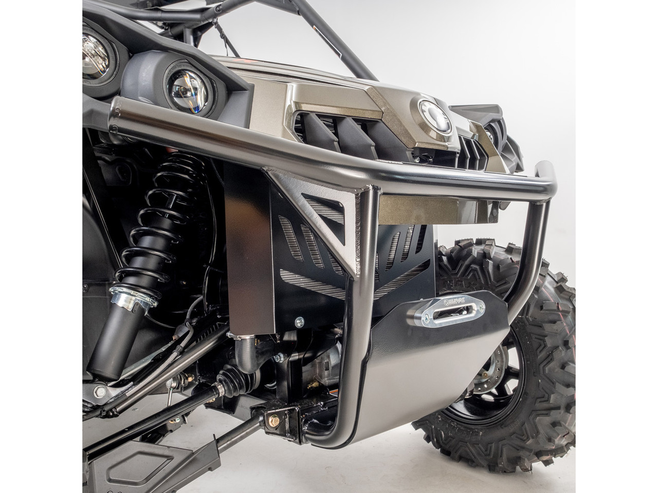 HMF HD Deluxe Front Bumper - Can-Am Commander | UTV Direct