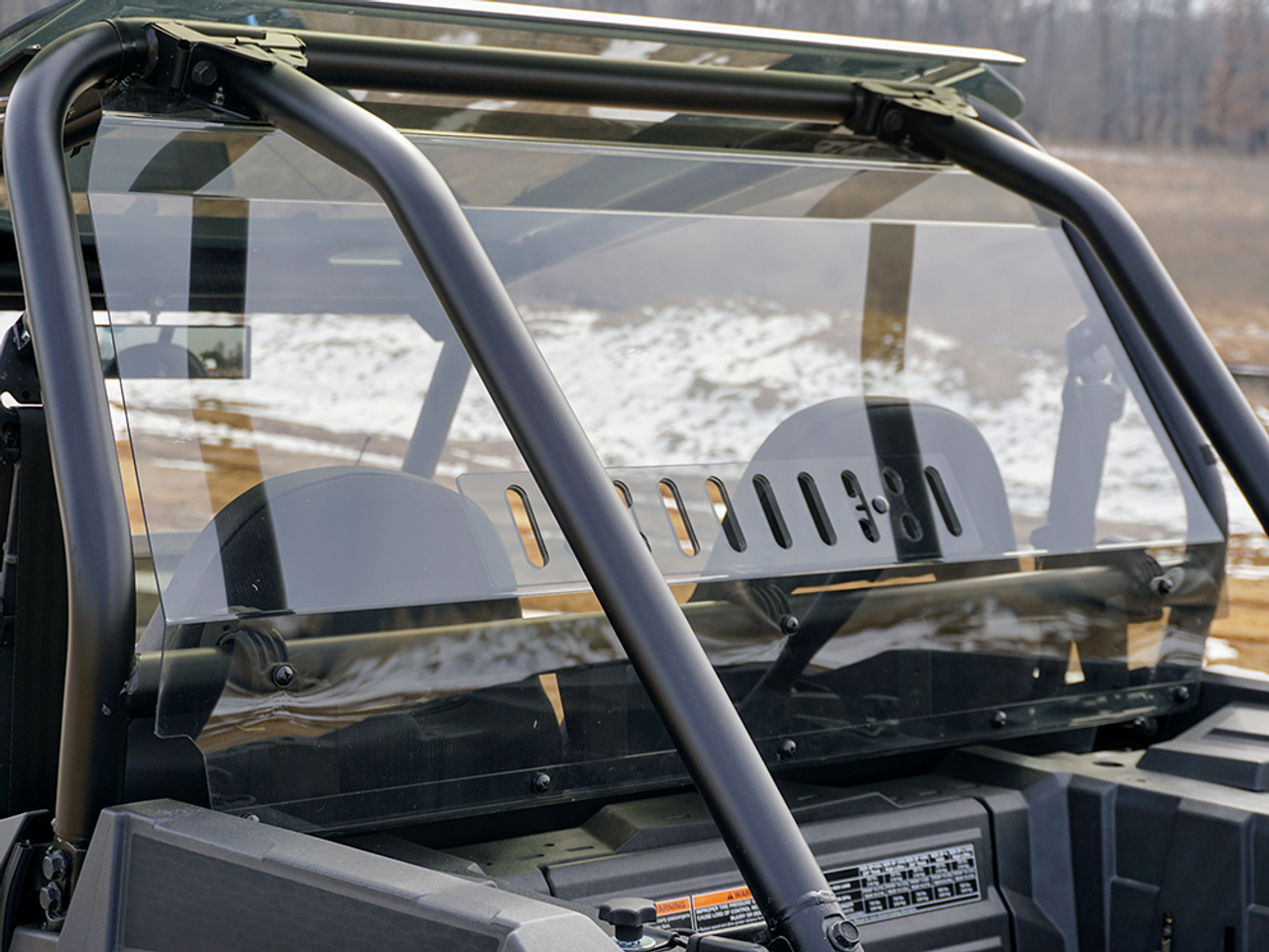 Polaris Rzr Xp Turbo Tinted Rear Windshield Wvent Utv Direct
