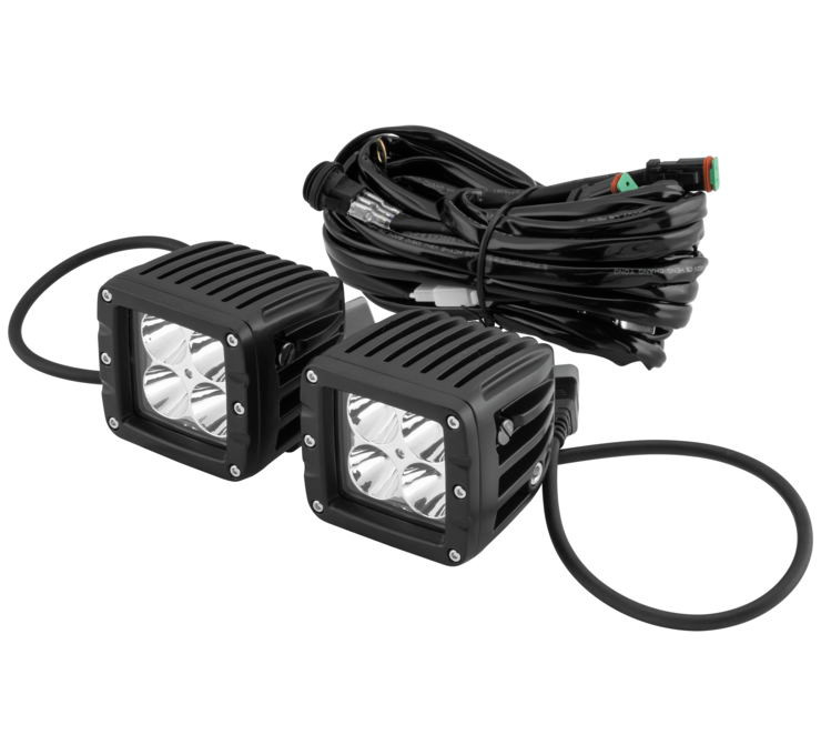 QuadBoss LED Pod Spot Lights - 1 Pair | UTV Direct