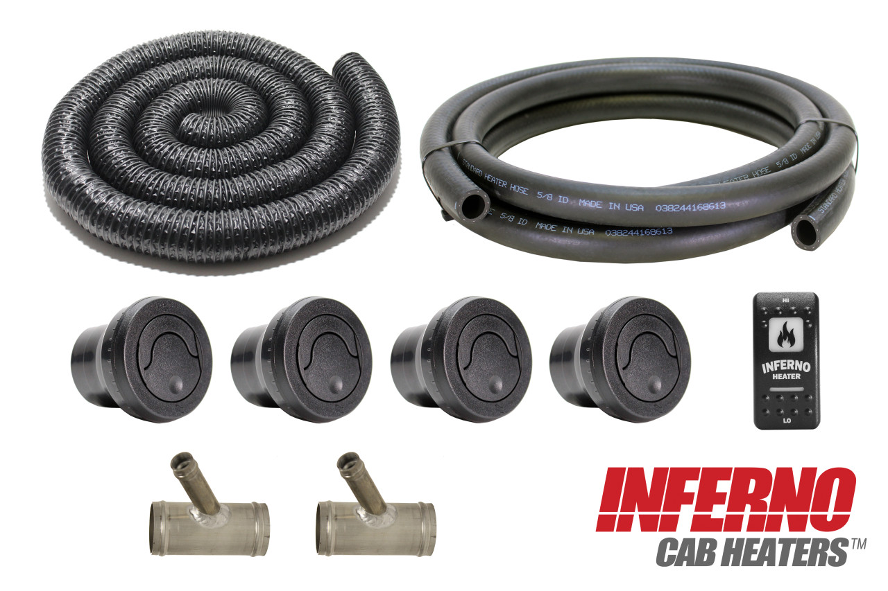 Tracker XTR1000 Inferno Cab Heater w/Defrost | UTV Direct