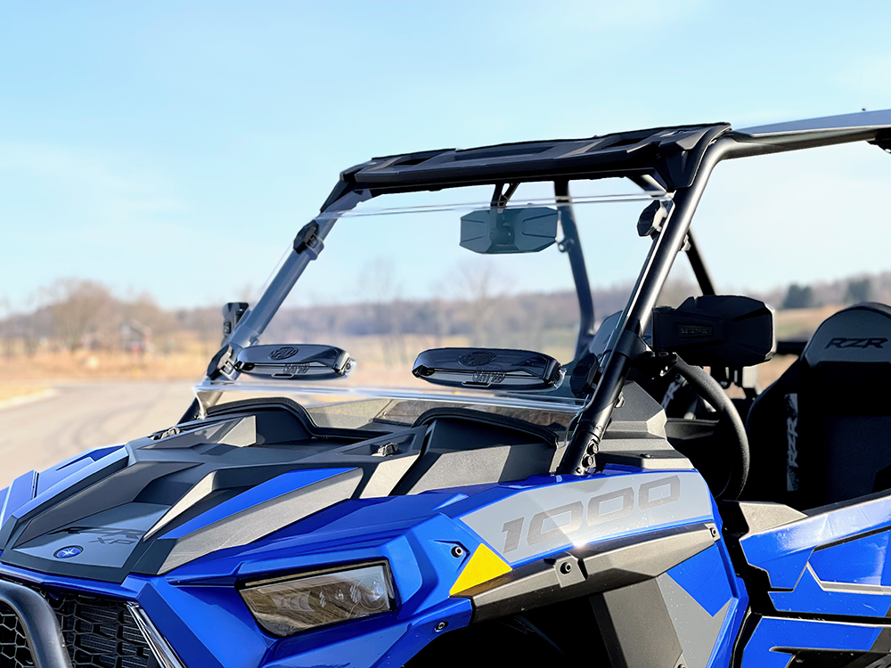 Polaris RZR XP 1000/Turbo Dual Vent Scratch Resistant Windshield | UTV ...