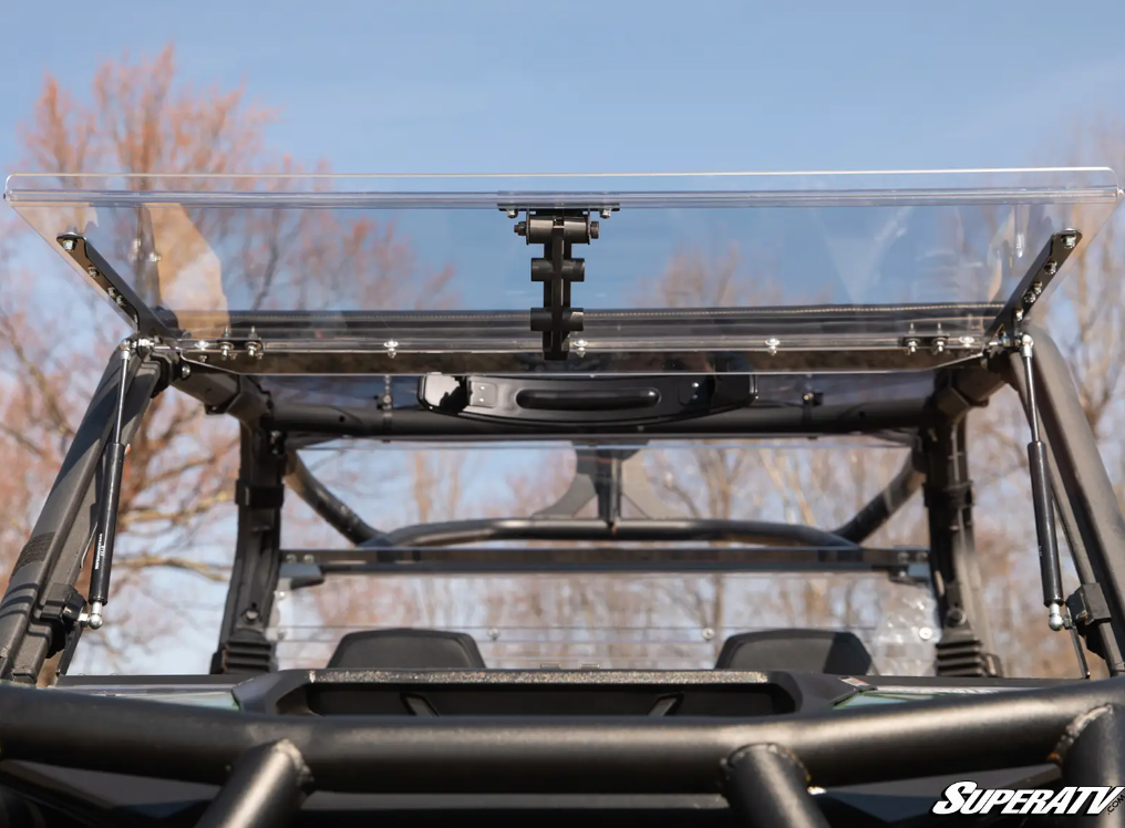 2021+ Can-Am Commander Scratch Resistant Flip Windshield | UTV Direct