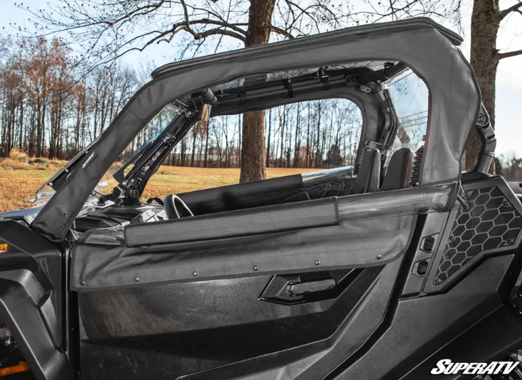Can-Am Commander Soft Cab Enclosure Upper Doors | UTV Direct