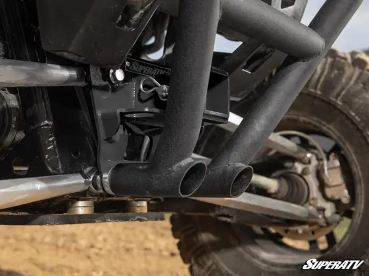 Polaris Rzr Xp Turbo S Rear Bumper W Receiver Hitch Utv Direct