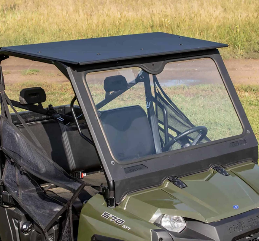 Polaris Ranger Fullsize 800 Glass Windshield by Kolpin | UTV Direct