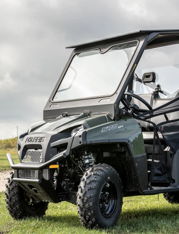 Polaris Ranger Fullsize 800 Glass Windshield by Kolpin | UTV Direct
