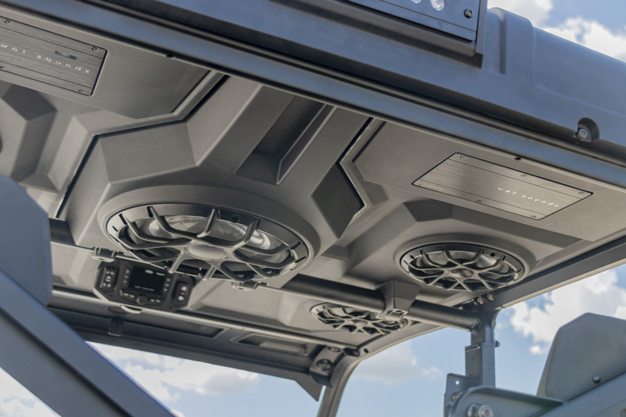 Polaris Ranger Xp 900 1000 Crew 5 Speaker Roof Audio System Utv Direct
