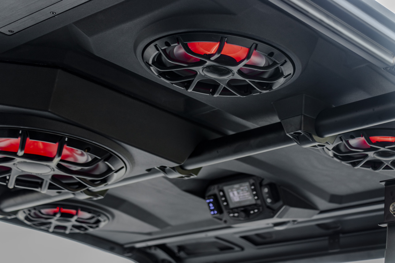 Polaris Ranger Xp 900 1000 Crew 5 Speaker Roof Audio System Utv Direct