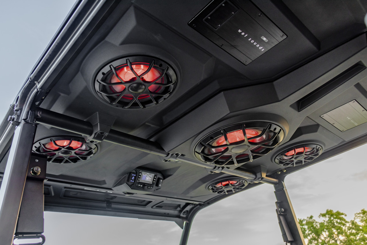 Polaris Ranger XP 900-1000 Crew 5-Speaker Roof Audio System | UTV Direct